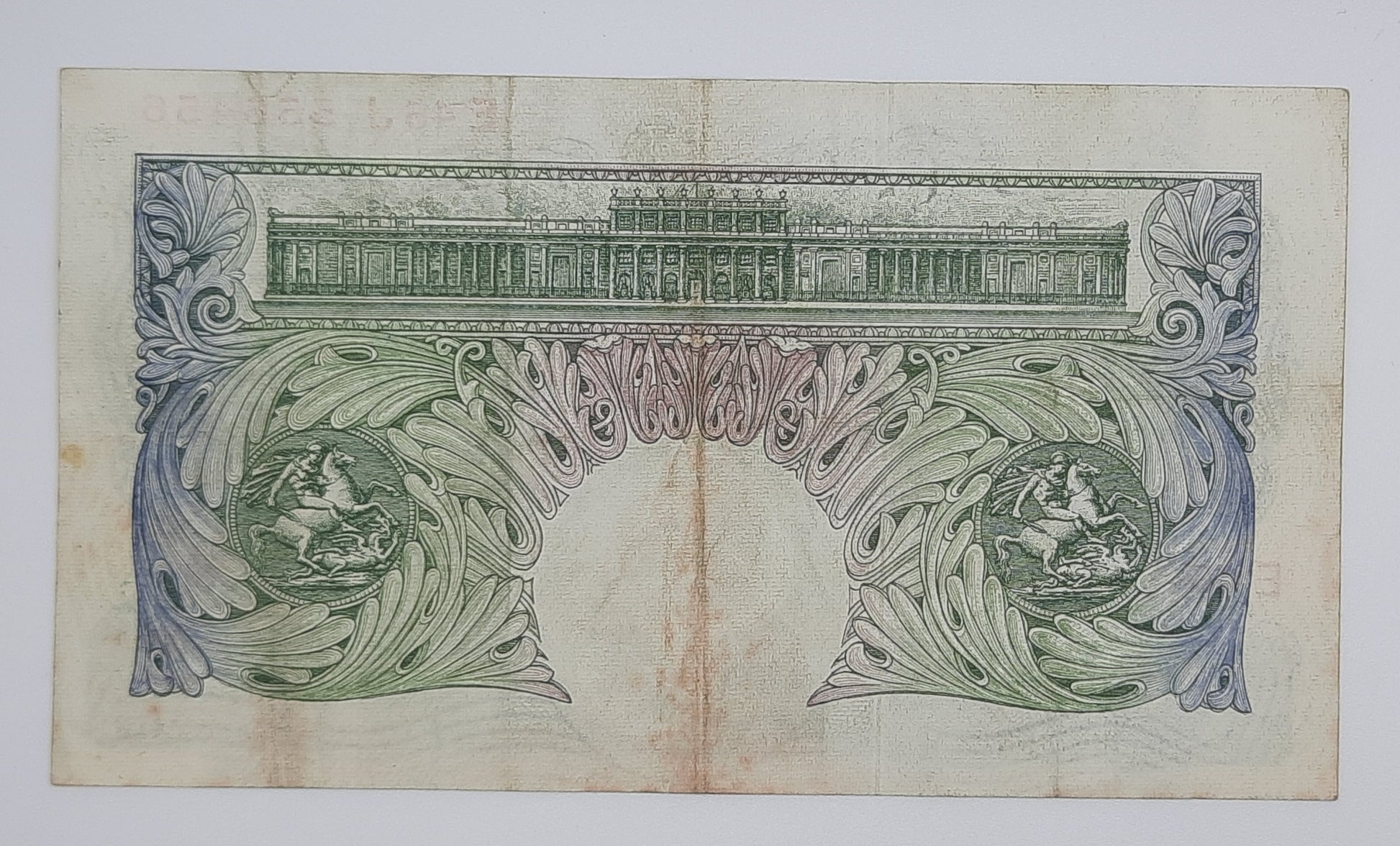 1950 Bank of ENGLAND, UK - £1 (One) British Pound Banknote Serial No ...